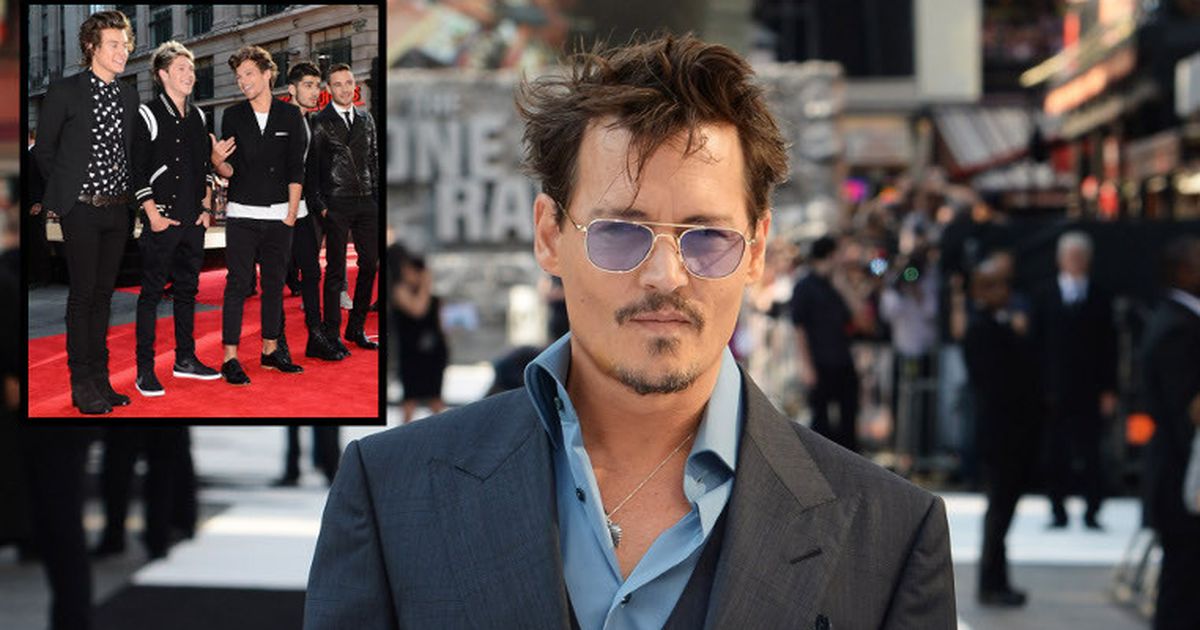 Johnny Depp: Mit „One Direction“ auf Hollywood-Party | BUNTE.de
