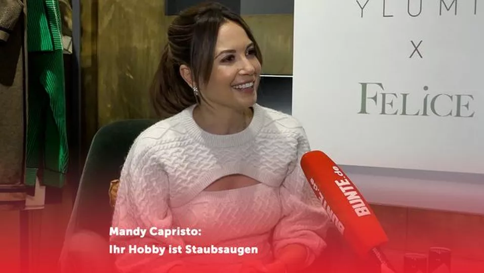 Mandy Capristo: Staubsaugen als Hobby? Das hat ihr Vater damit zu tun ...