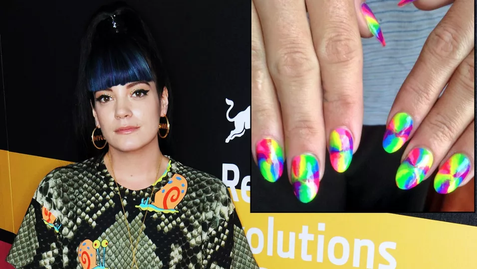 Lily Allen: Batik-Nägel selber machen | BUNTE.de