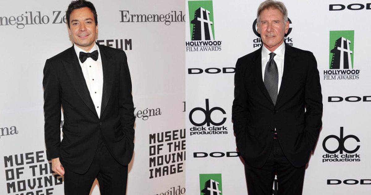 Harrison Ford: Ohr-Piercing für Jimmy Fallon | BUNTE.de