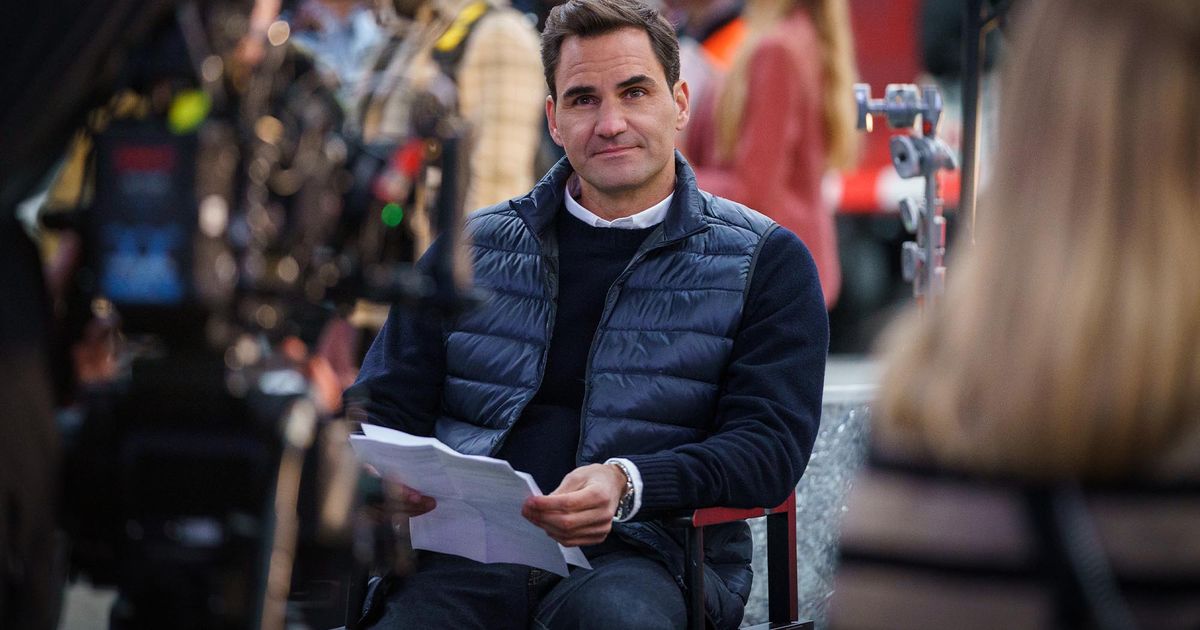 Roger Federer: Im Zug durch die Schweiz scherzt er mit Comedian Trevor ...