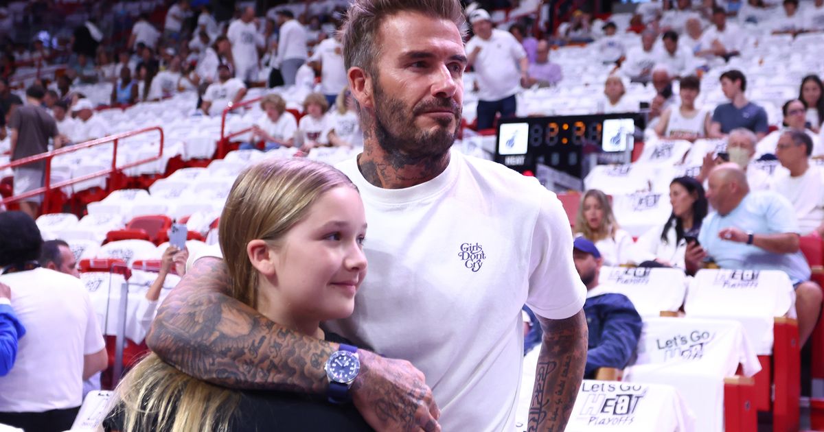 Harper Beckham: Hier ist Papa David ihr peinlich | BUNTE.de