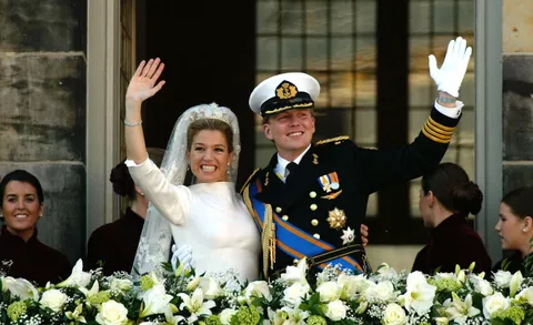 Máxima & Willem-Alexander der Niederlande: Ihre glückliche Hochzeit ...