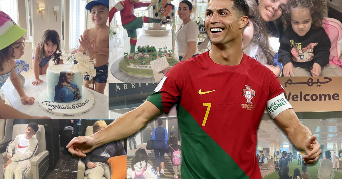 Cristiano Ronaldo: Georgina & Kids besuchen ihn mit Torte | BUNTE.de