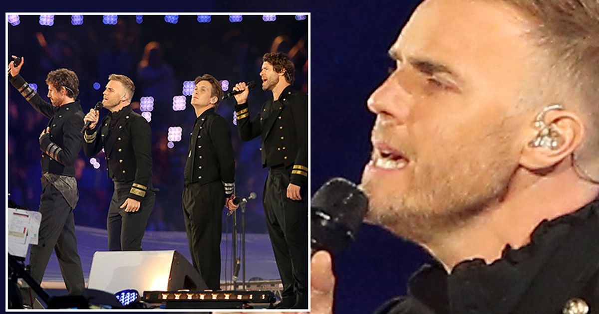 Gary Barlow: So tapfer singt er bei Olympia | BUNTE.de