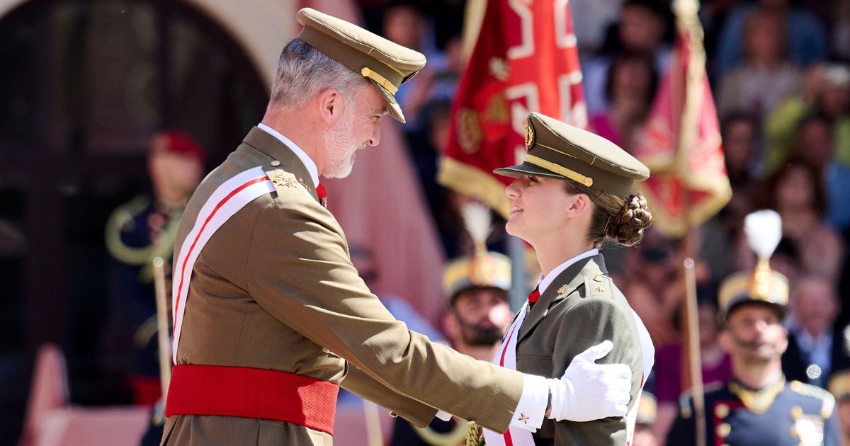 Leonor von Spanien feiert einen wichtigen Meilenstein beim Militär ...