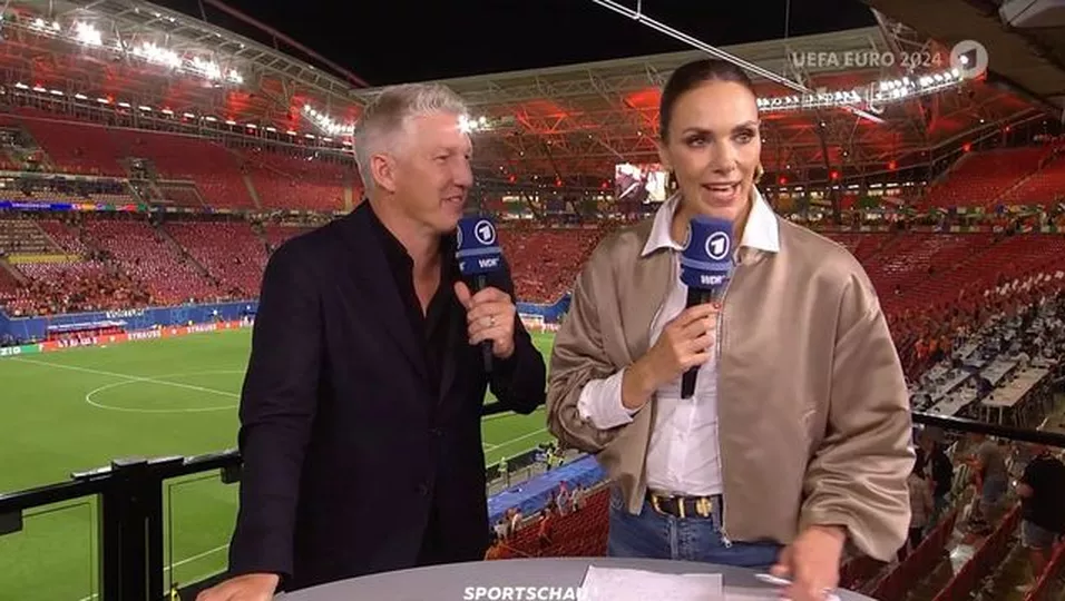 EM-Expertin Esther Sedlaczek war mit berühmten Frankfurt-Kicker ...