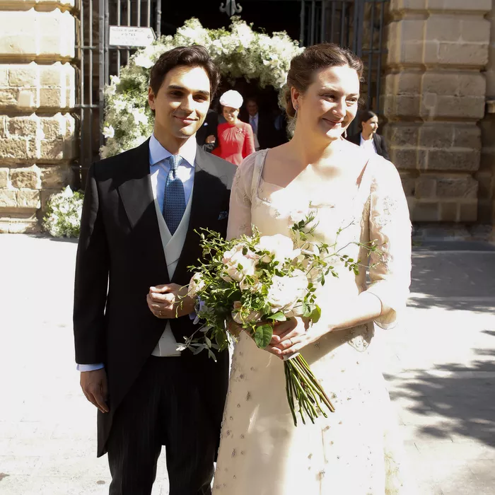 Was für eine Schleppe! Victoria de Hohenlohe-Langenburg frisch ...