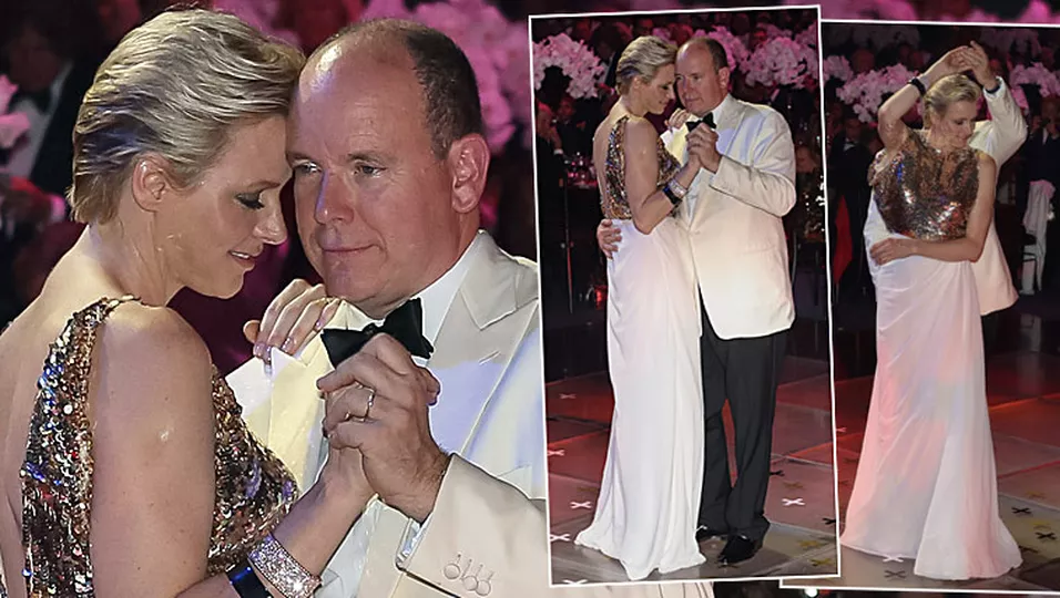 Charlène & Albert: Ganz verschmust auf dem Tanzparkett | BUNTE.de