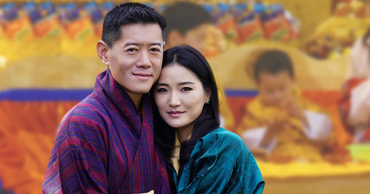 Jigme & Jetsun Pema von Bhutan : Ihre Drachenprinzen haben einen ...