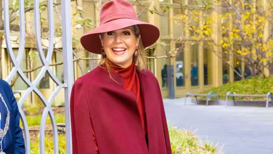 Máxima der Niederlande zeigt sich im spannenden Leder-Mix | BUNTE.de