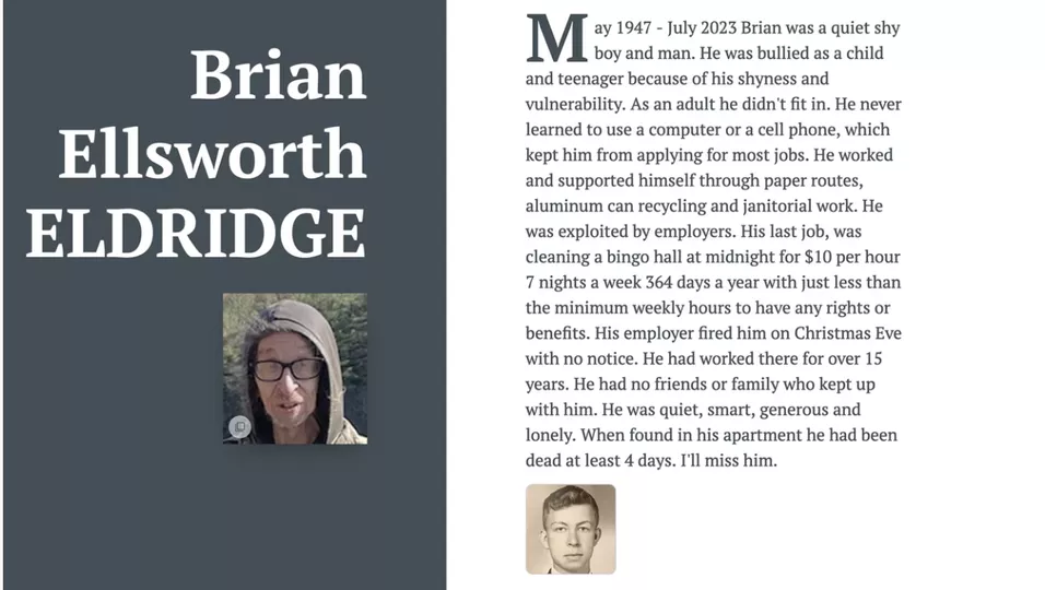 Berührende Todesanzeige für Einzelgänger: Bruder hält schmerzhafte Wahrheit fest | BUNTE.de