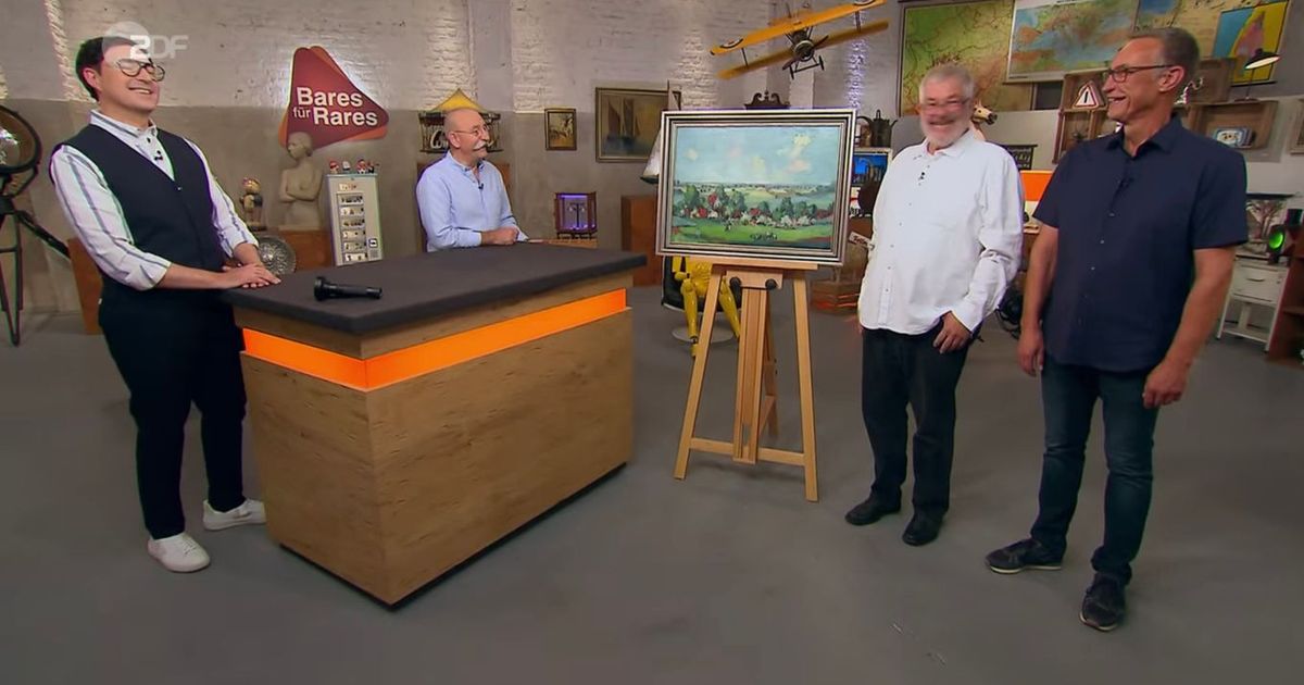 "Bares für Rares": Händler sieht Gemälde und ist sofort "schockverliebt ...