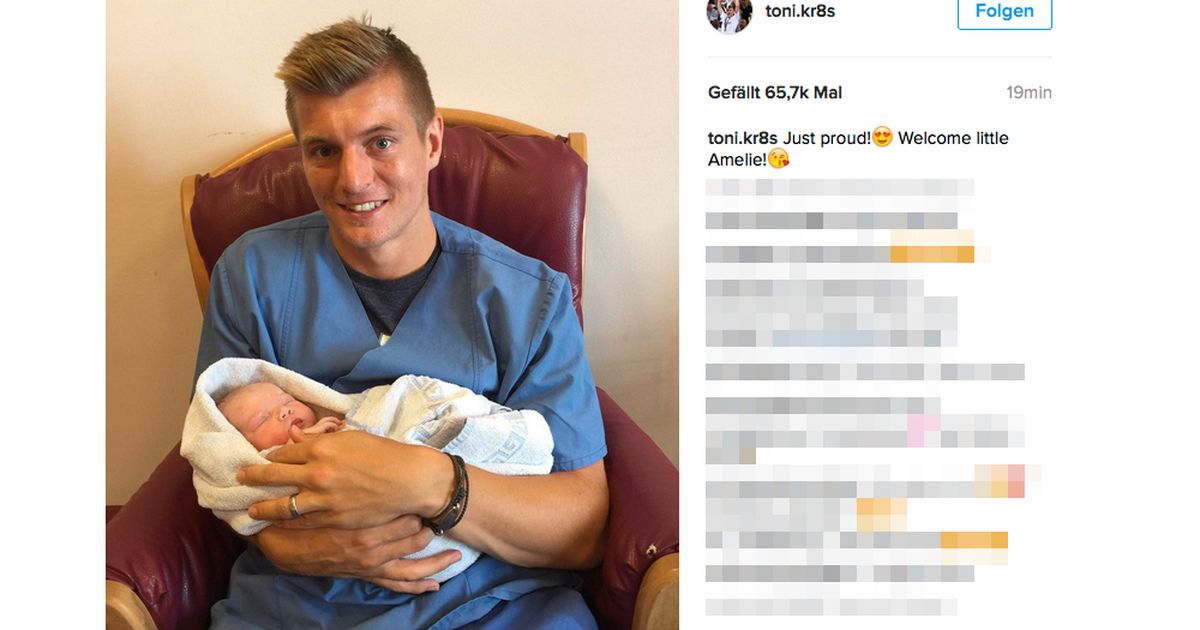 Toni Kroos: Juhuuu, das Baby ist da und heißt ...! | BUNTE.de