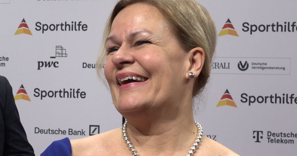 Nancy Faeser: Sie schwärmt von ihrem Sohn | BUNTE.de