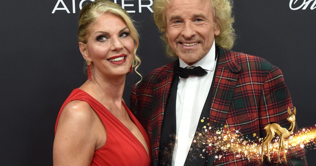 Thomas Gottschalk: Im Partnerlook beim BAMBI: Liebes-Auftritt mit Freundin Karina | BUNTE.de