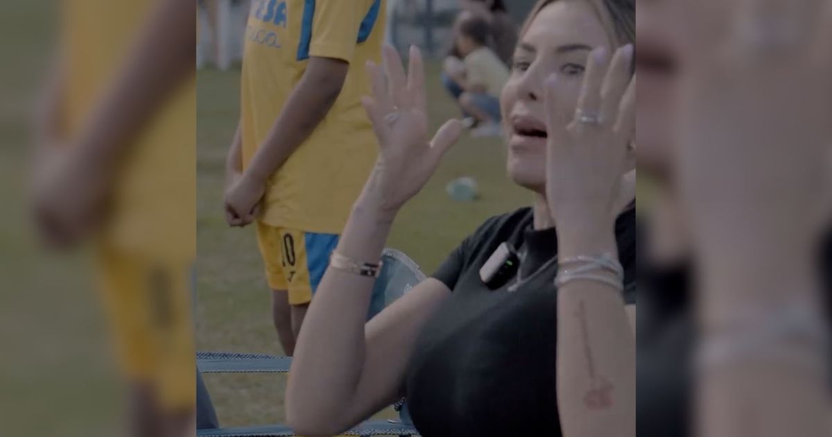 Anna-Maria Ferchichi: Mit Herzblut feuert sie Sohn Issa beim Fußball ...