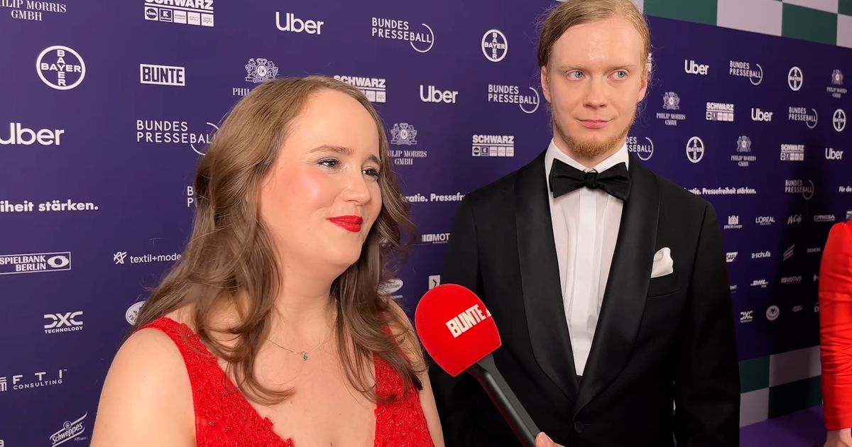 Ricarda Lang beim Bundespresseball: Sie will es jetzt allen beweisen ...