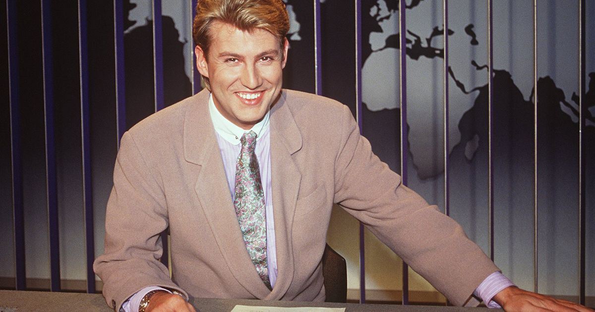 "Tagesschau"-Sprecher Jens Riewa: So sah er zu Beginn seiner Karriere ...