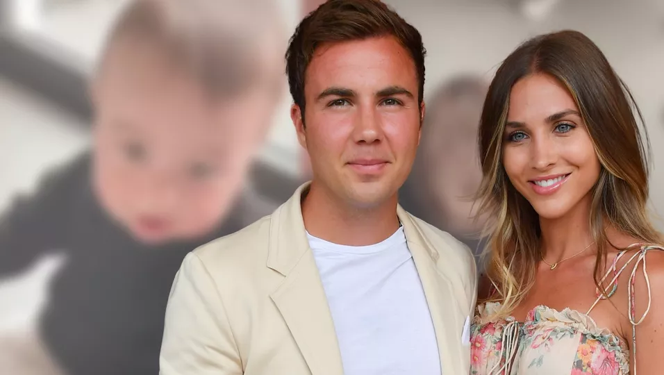 Mario Götze: Im coolen Partnerlook mit Söhnchen Rome | BUNTE.de