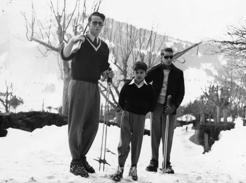 Es schneit, es schneit : Royals auf Schweizer Skipisten - Bildergalerie ...