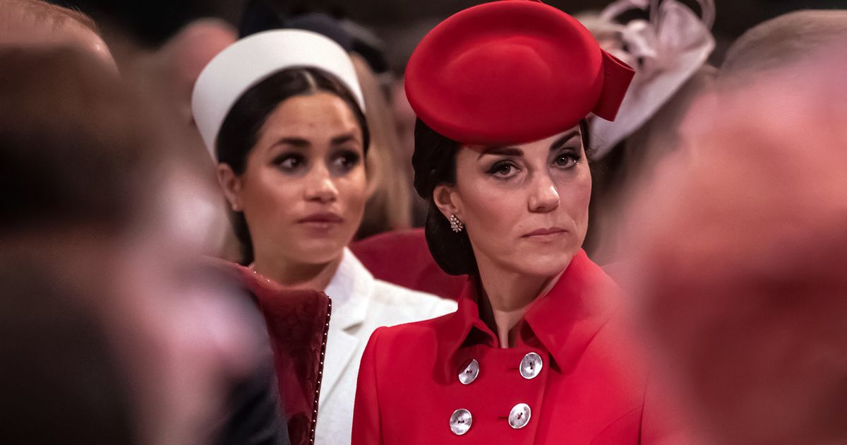 Herzogin Meghan: Insider: Sie hasste es, wegen Kate die zweite Geige zu ...