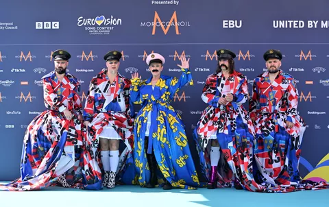 Eurovision Song Contest: Die Künstler bei der Eröffnungszeremonie in ...