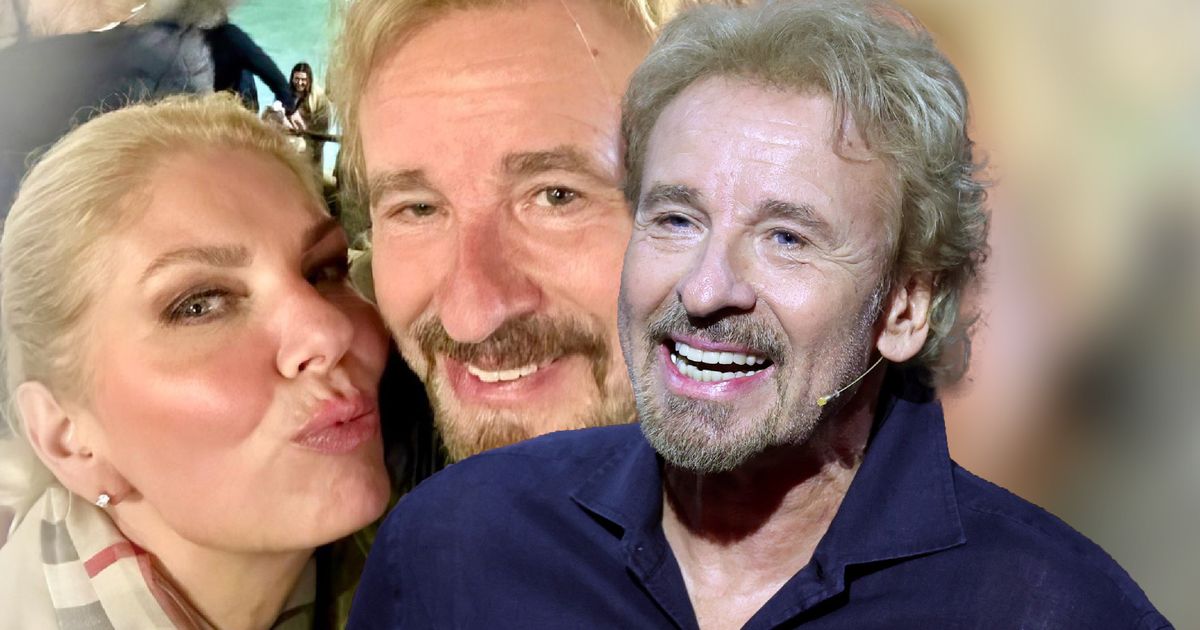 Thomas Gottschalk im romantischen Liebes-Urlaub in Rom mit seiner ...