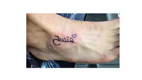 Julia Pieper: Julia Pieper Freund Toni Tattoo - Bildergalerie bei BUNTE.de