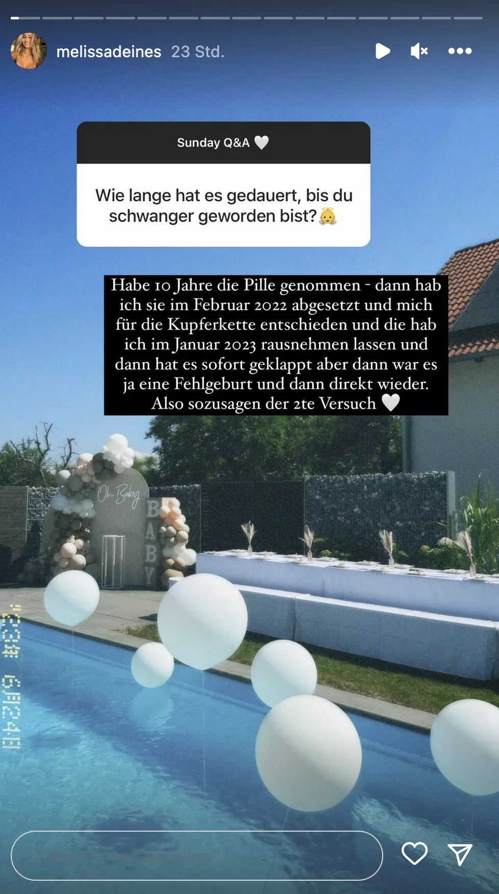 Melissa Deines & Fußballer Robin Hack nach Fehlgeburt im Babyglück ...