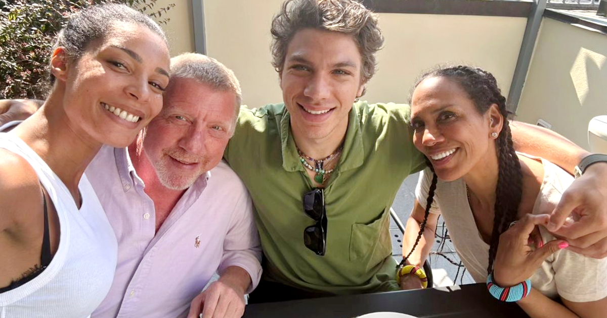 Boris Becker: Strahlendes Familienbild mit Freundin und Ex-Frau | BUNTE.de
