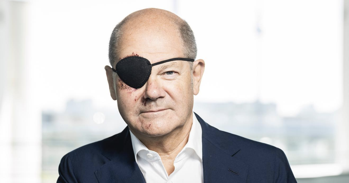 Erstes Foto nach Sturz! Olaf Scholz zeigt sich mit Augenklappe | BUNTE.de