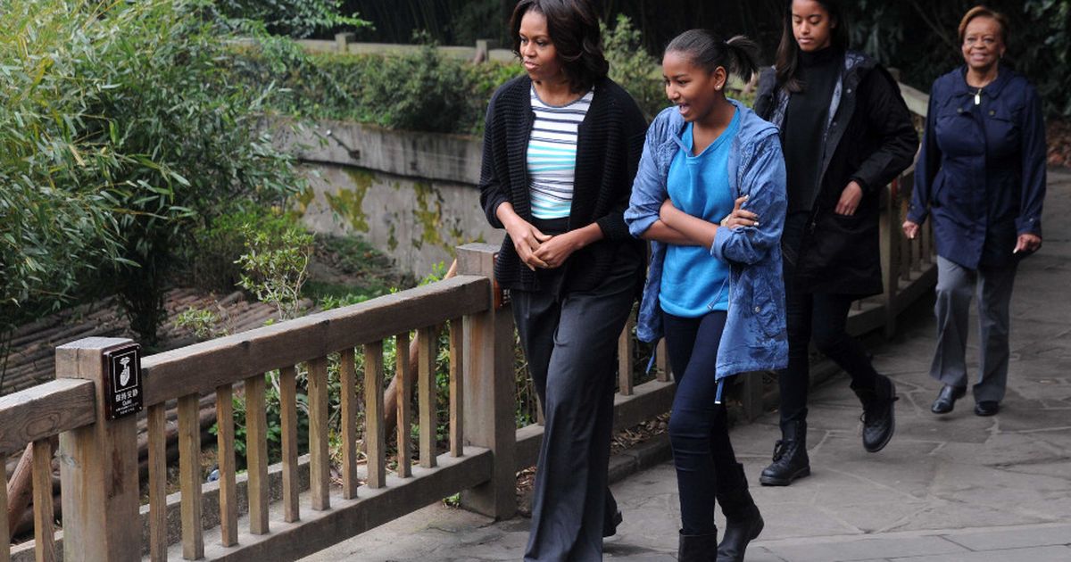 Michelle Obama: Pandas füttern mit der First Lady | BUNTE.de