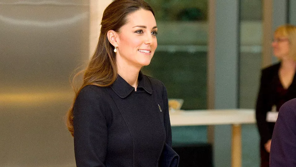 Herzogin Kate mit halb offenem Haar: Tolle Frisur für jeden Haartyp ...