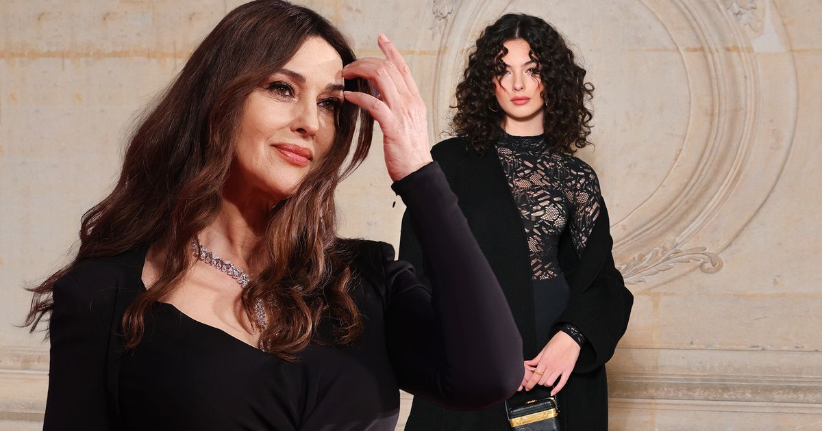 Monica Belluccis Tochter Deva Cassel ist ihr aus dem Gesicht ...