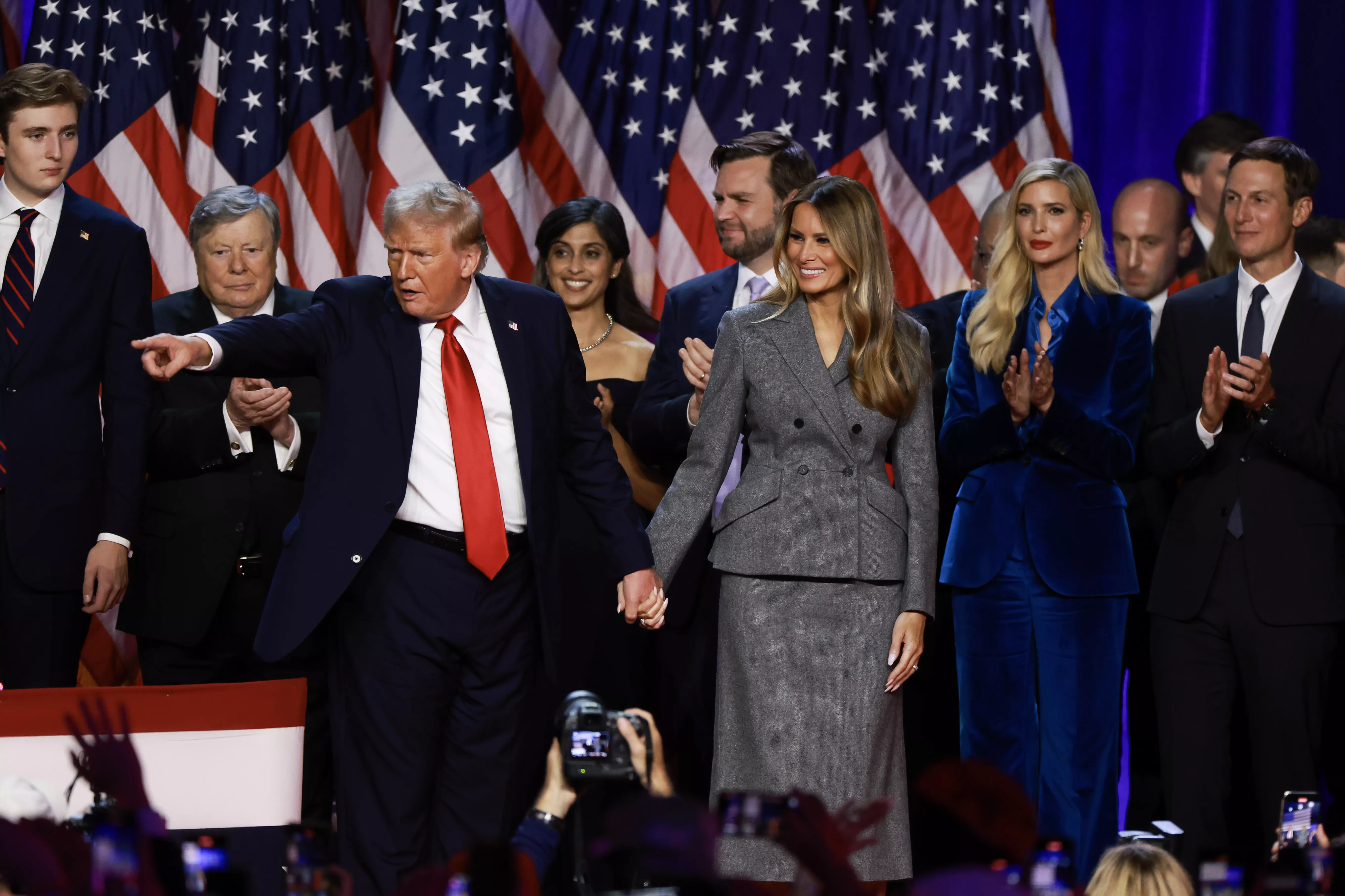 Wahlsieger Donald Trump dankt "seiner wunderschönen Frau" | BUNTE.de