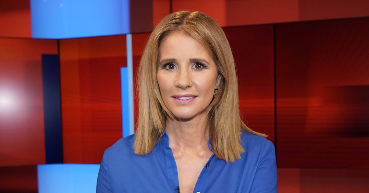 Mareile Höppner präsentiert sich im stylischen Leder-Blaumann | BUNTE.de