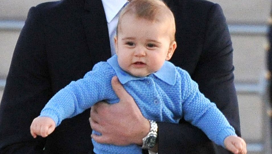 Prinz George: Essen ist gar nicht so einfach | BUNTE.de