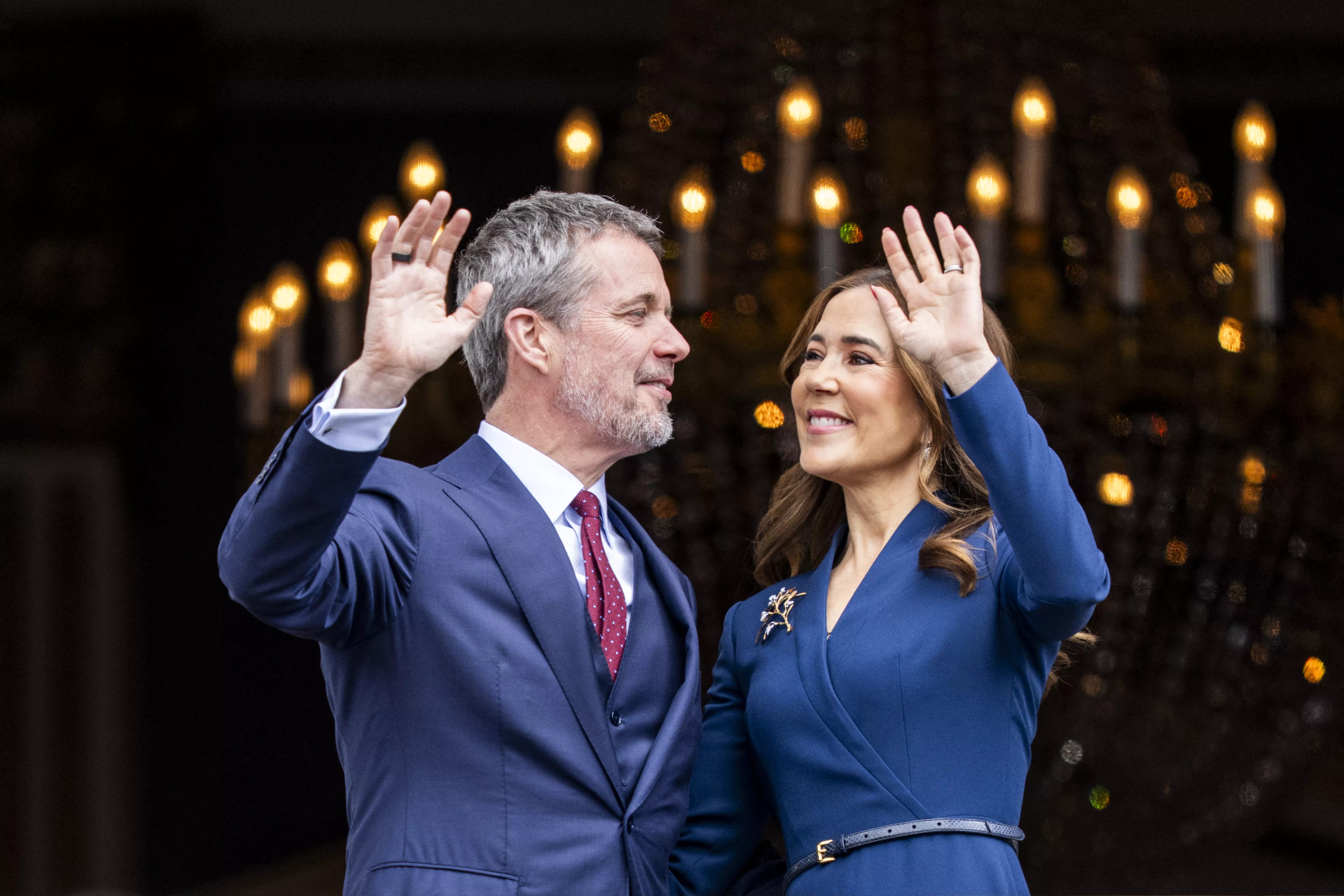 An König Frederiks Geburtstag mischt ein Überraschungsgast die Szene ...