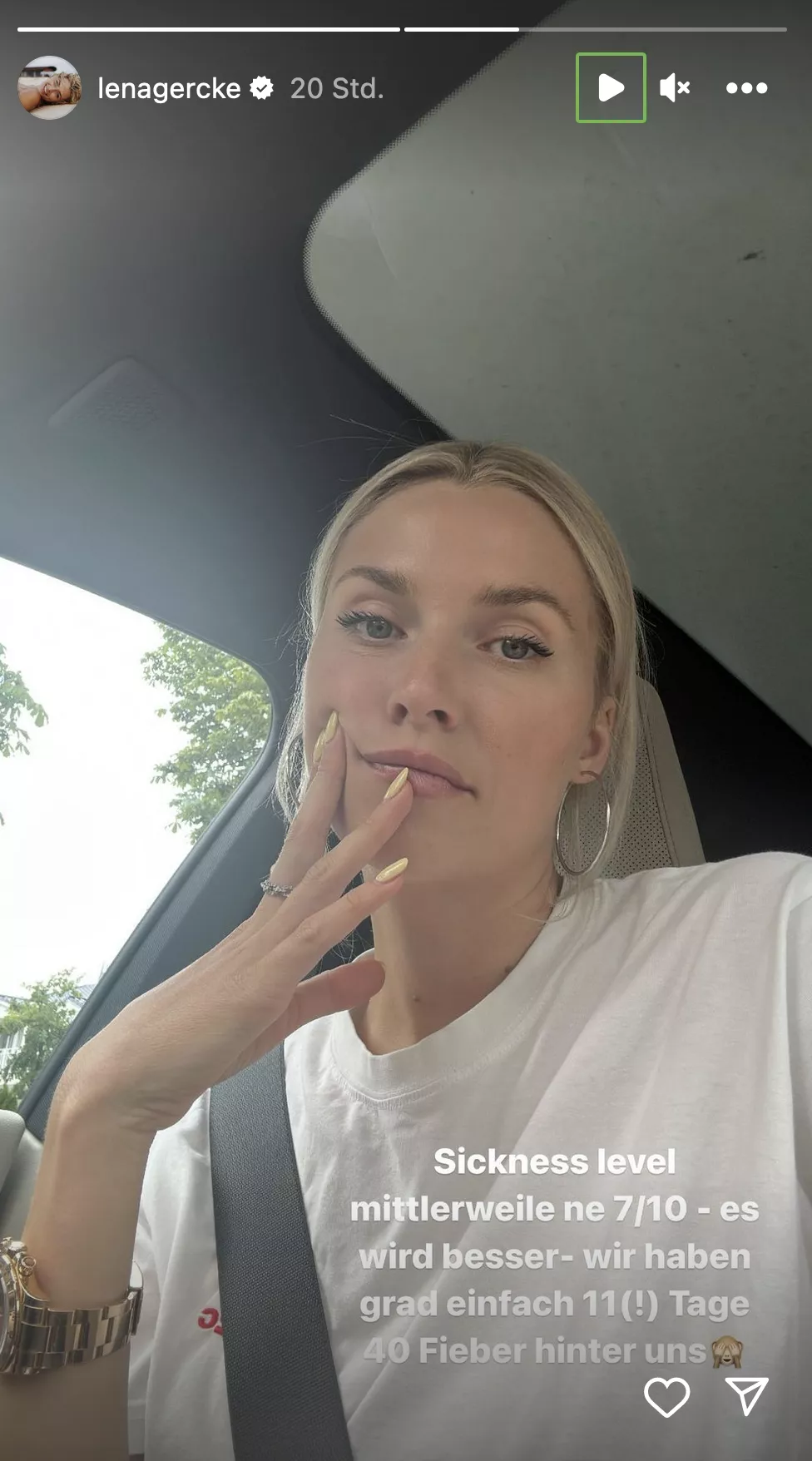 Lena Gercke: Es geht um ihre Kinder: Insta-Post jagt Fans einen ...