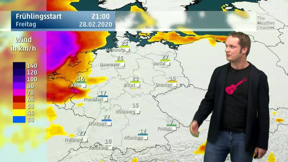Wetter in Deutschland: Wechselhaft: Bis zu 18 Grad am Wochenende - erneuter Schneefall zum ...