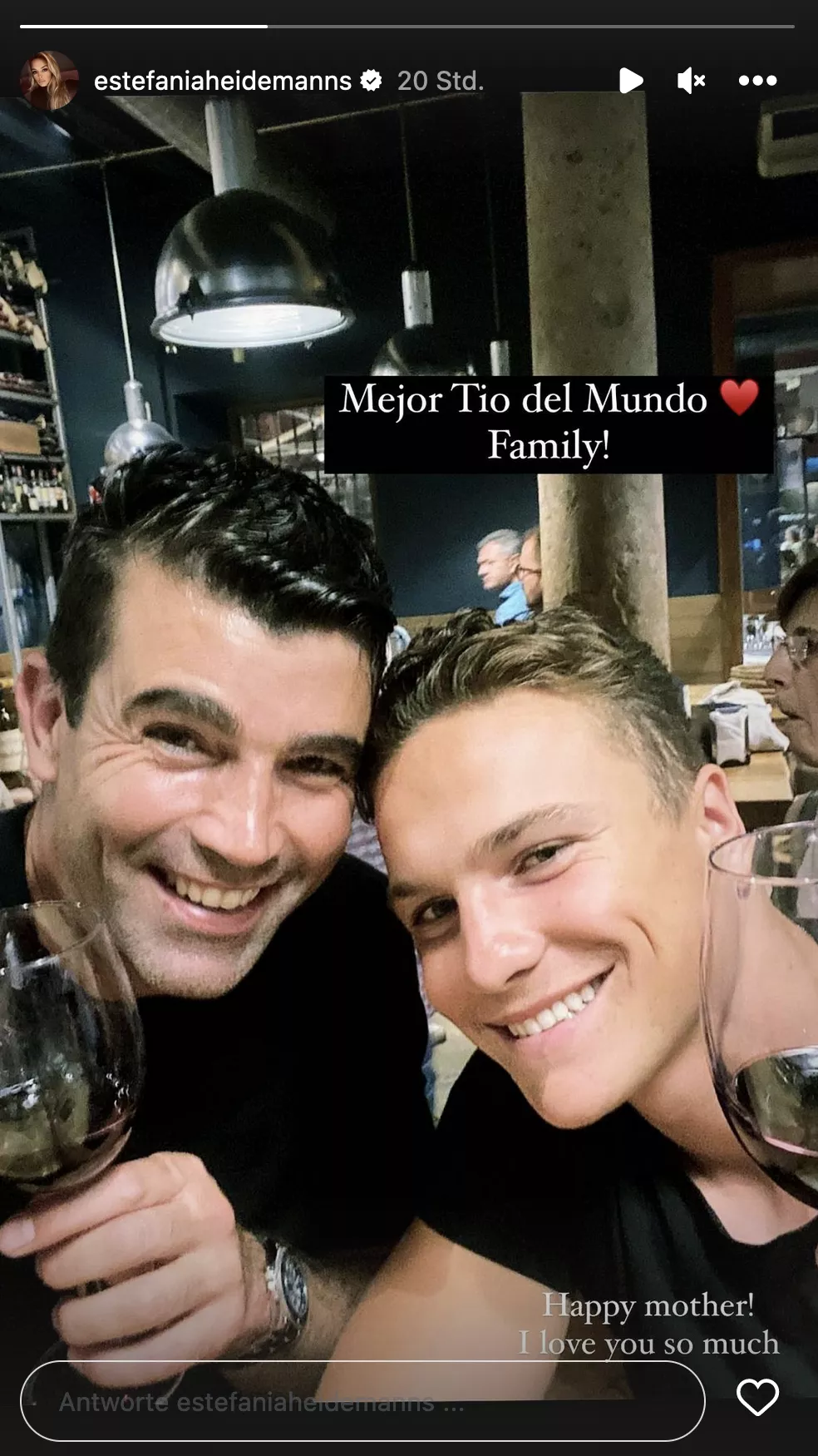 Instagram-Ticker: Estefania Küster zeigt neues Foto von Sohn Maurice ...