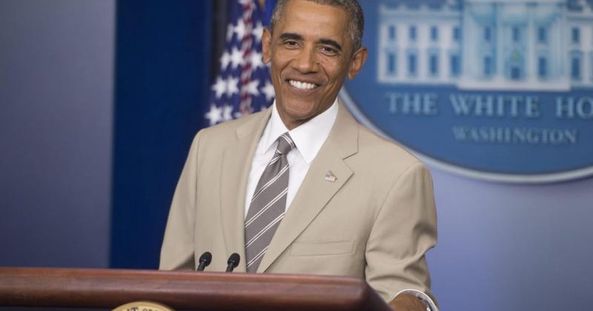 Barack Obama: Sommeranzug sorgt für Spott | BUNTE.de