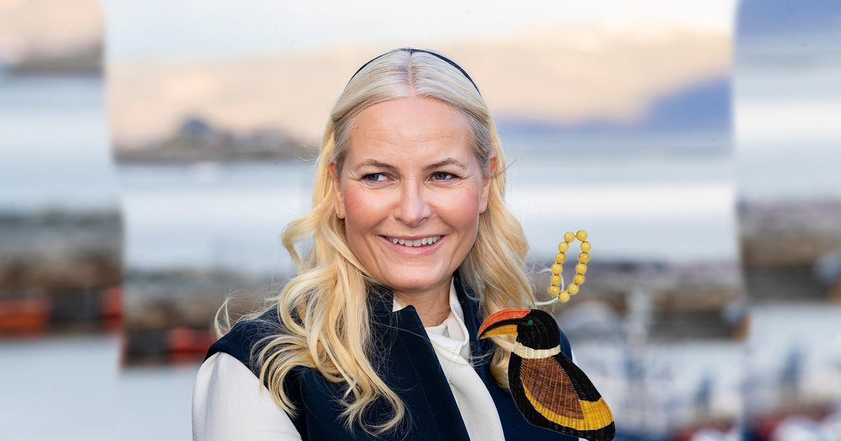 Mette-Marit von Norwegen: Ihre stylische Vogel-Tasche begeistert alle ...