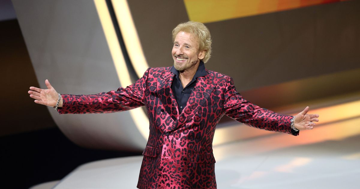 Thomas Gottschalk hat mit seinen Söhnen einen spaßiger Familienausflug ...