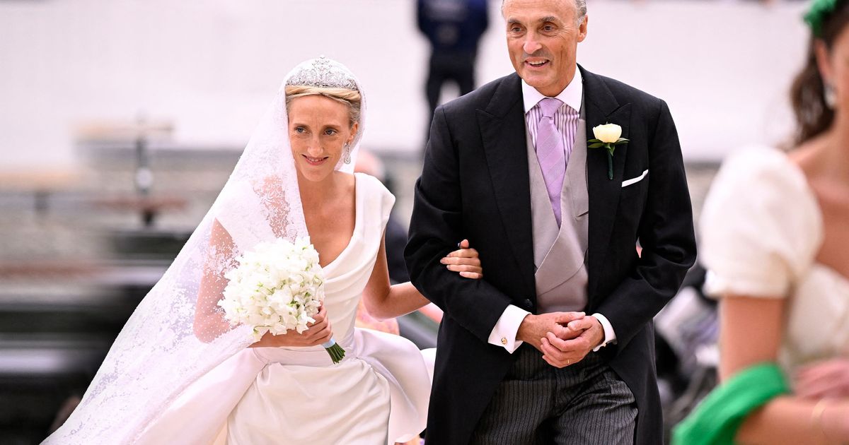 Prinzessin Maria Laura von Belgien: Ihr Brautkleid bezaubert mit XXL ...