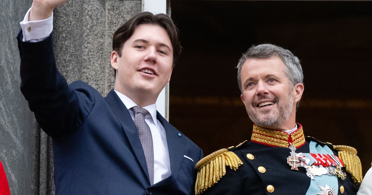 Prinz Christian von Dänemark darf seinen Vater das erste Mal vertreten ...